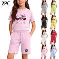 Afuyipoi Boys Girls 2PC Independence Day Sets (4-14 Years), Printed ...