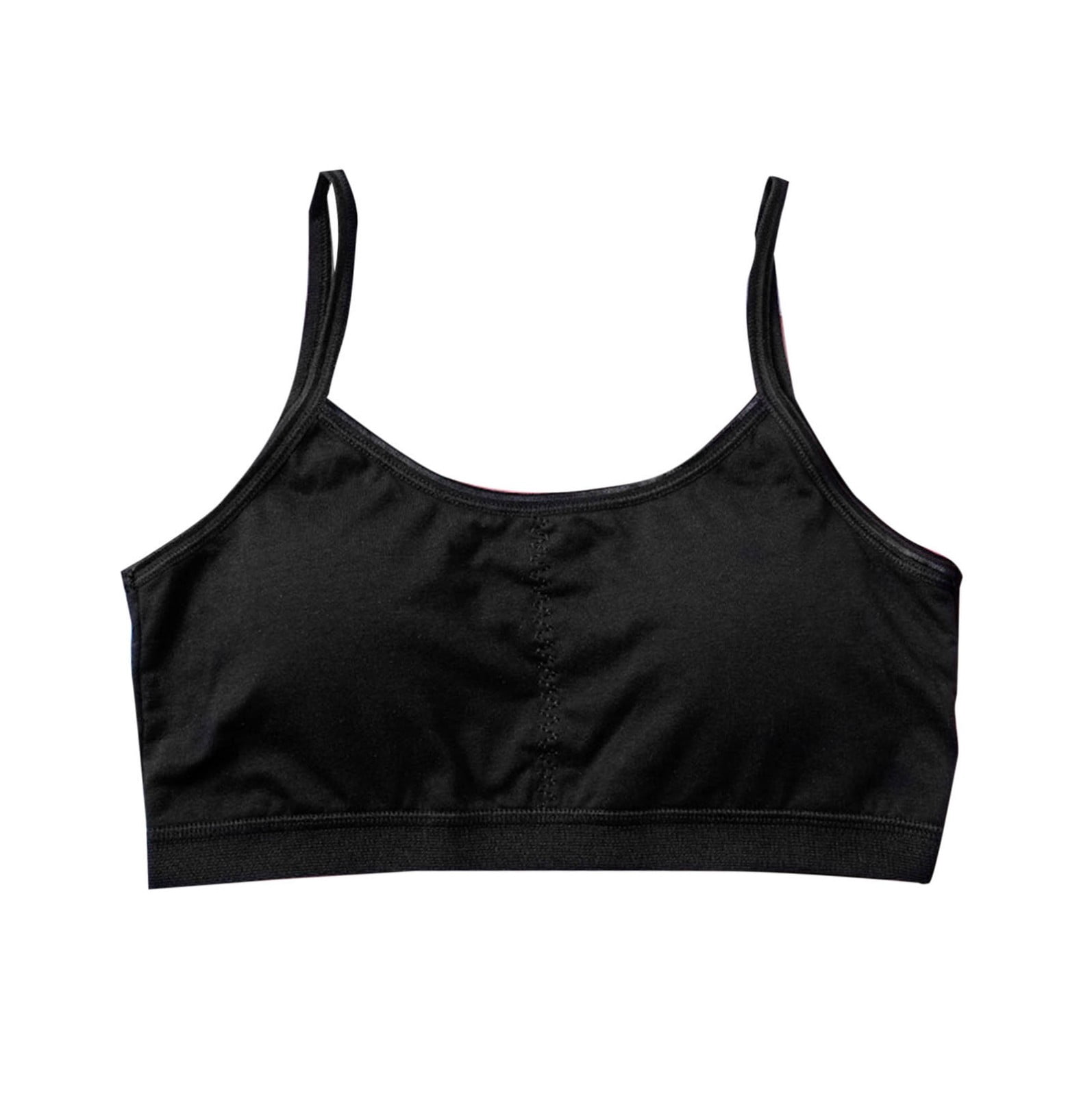 Afuyipoi Girls Cotton Bra, Breathable School Cotton Seamless ...
