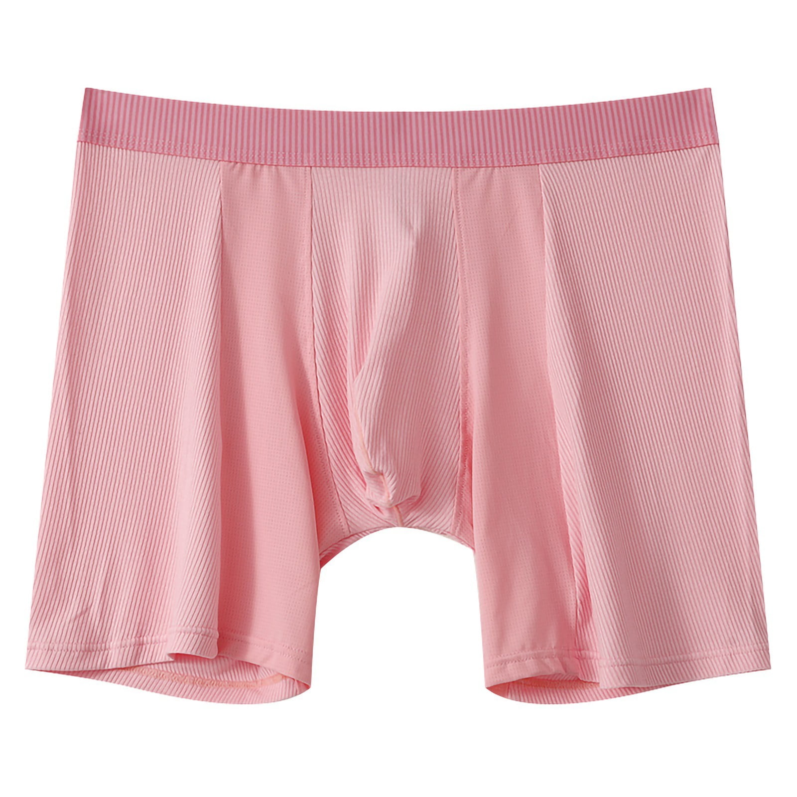 Afuyipoi Long Boxer for Men,Breathable Mesh Four Corners Side Split ...
