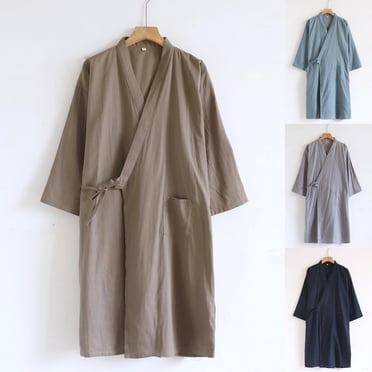 AOMPMSDX Pajamas For Men Set Male Thickened Velvet Warm Long Sleeve ...