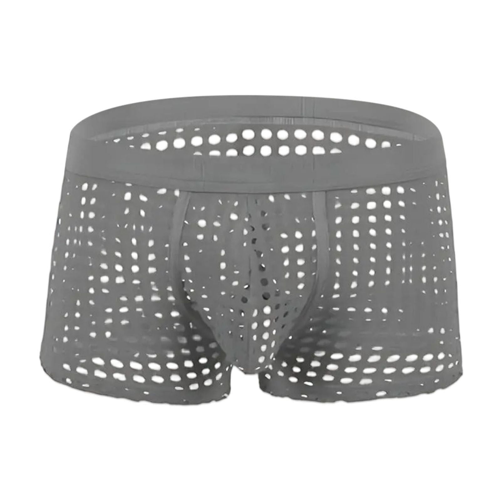 Afuyipoi Underwear for Men Boxers,Fishnet Cut-Out Active Lightweight ...