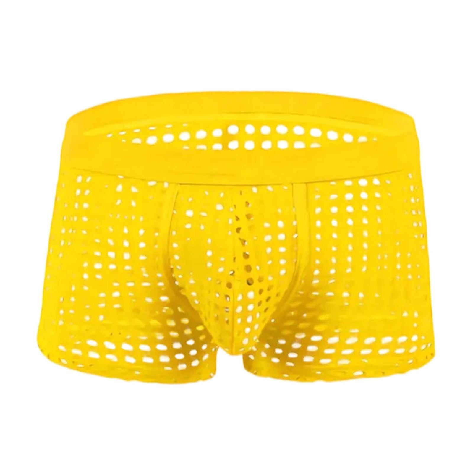 Afuyipoi Underwear for Men Boxers,Lightweight Fishnet Cut-Out Active ...