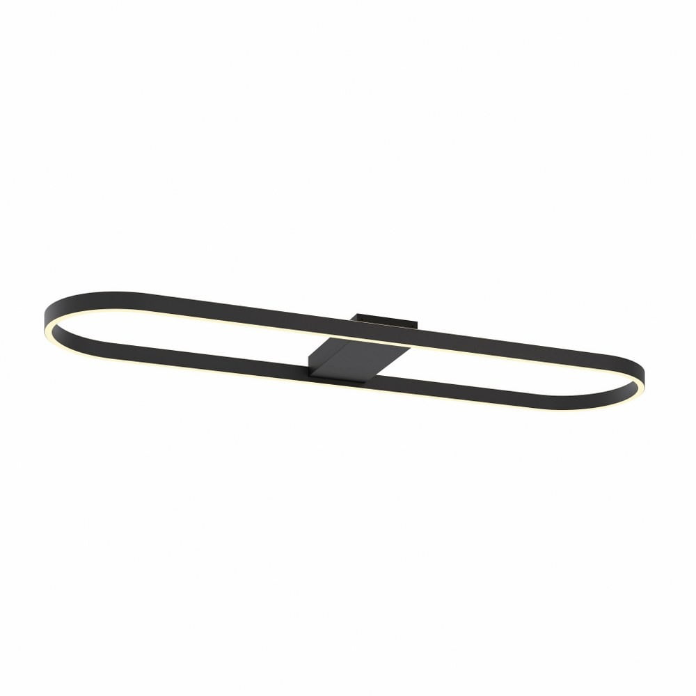 Afx Glol4812l30d1 Glo 12" Wide Led Semi-Flush Linear Ceiling Fixture ...