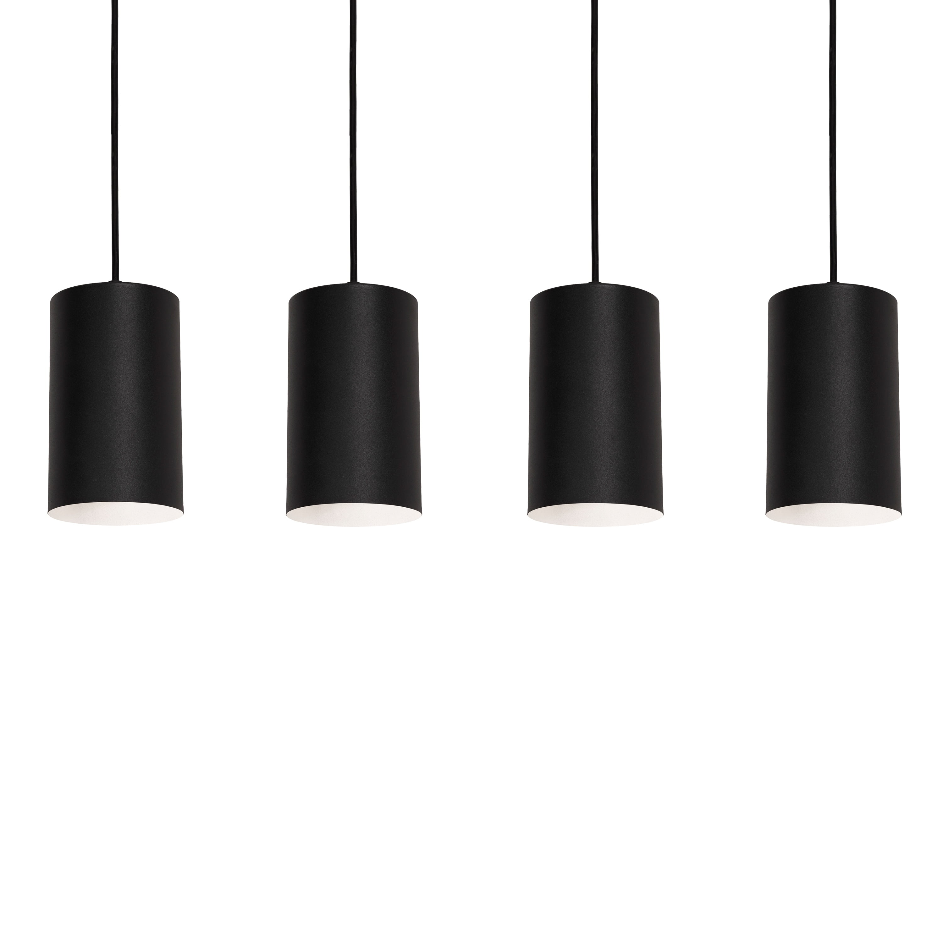 AFX Tyke 4 Light Linear Pendant Black N/A N/A - Walmart.com
