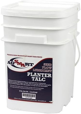 Ag Smart Seed Powder Lubricant 100% Talc 30 lbs. fits Universal Planter ...