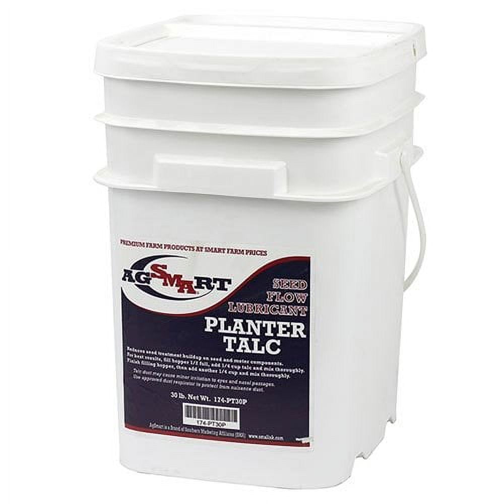 Ag Smart Seed Powder Lubricant 100% Talc 30 lbs. fits Universal Planter ...