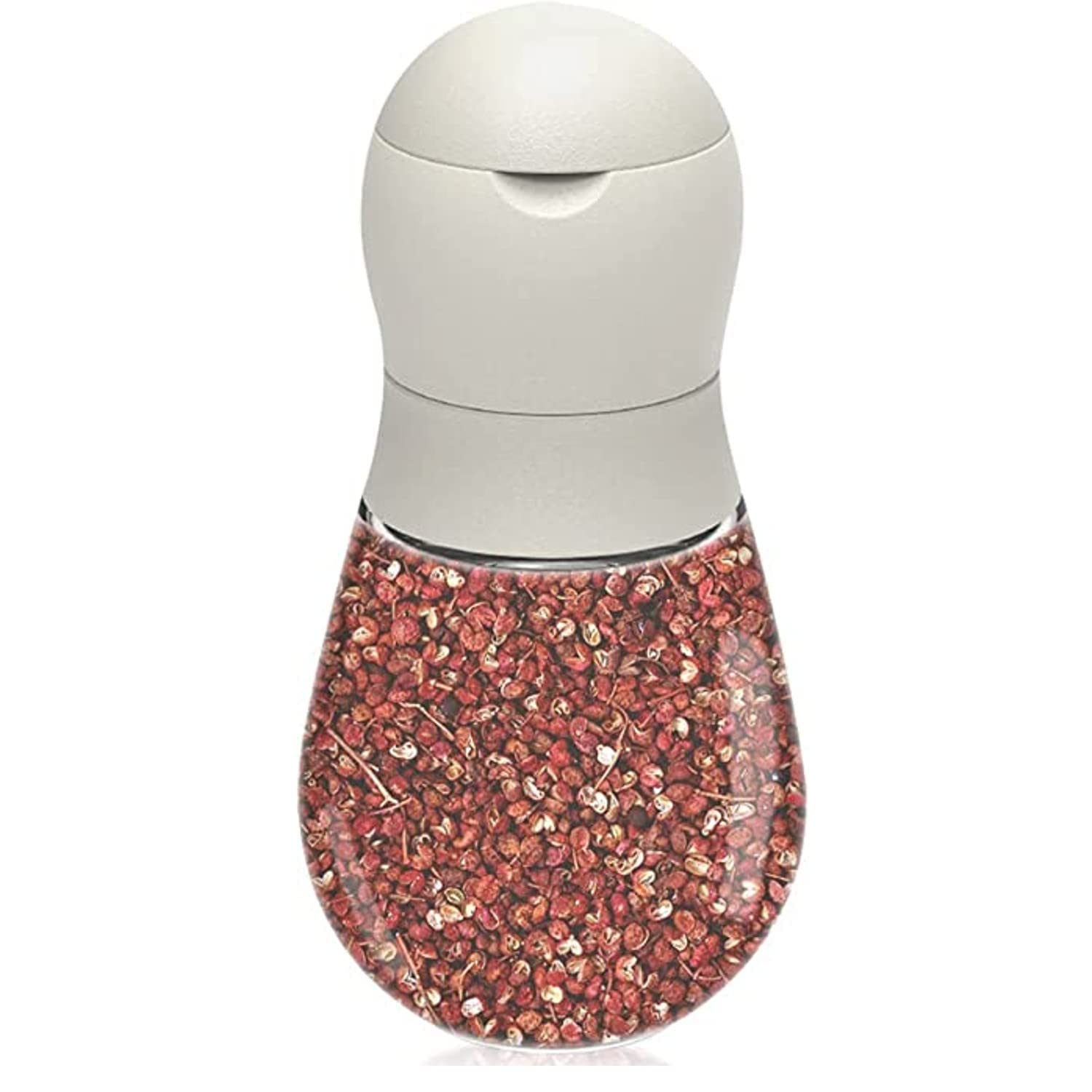 Agabani Salt and Pepper Grinder Set Refillable Sea Salt Peppercorn ...