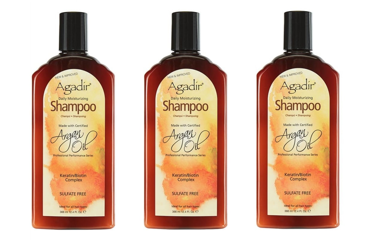 Agadir Argan Oil Daily Moisturizing Shampoo, Sulfate and Paraben Free ...