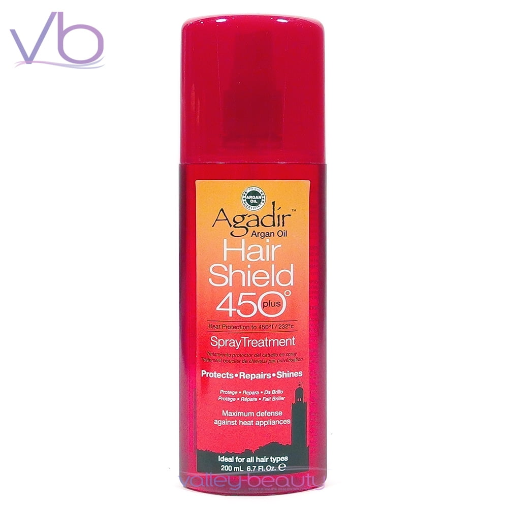 Agadir Argan Oil Hair Shield 450 Plus Spray 6.7oz - Frizz Control ...