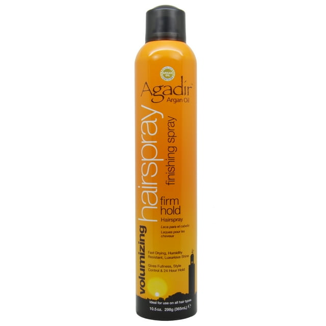 Agadir Argan Oil Hair Spray - Firm Hold, Volumizing, Luxurious Sheen ...