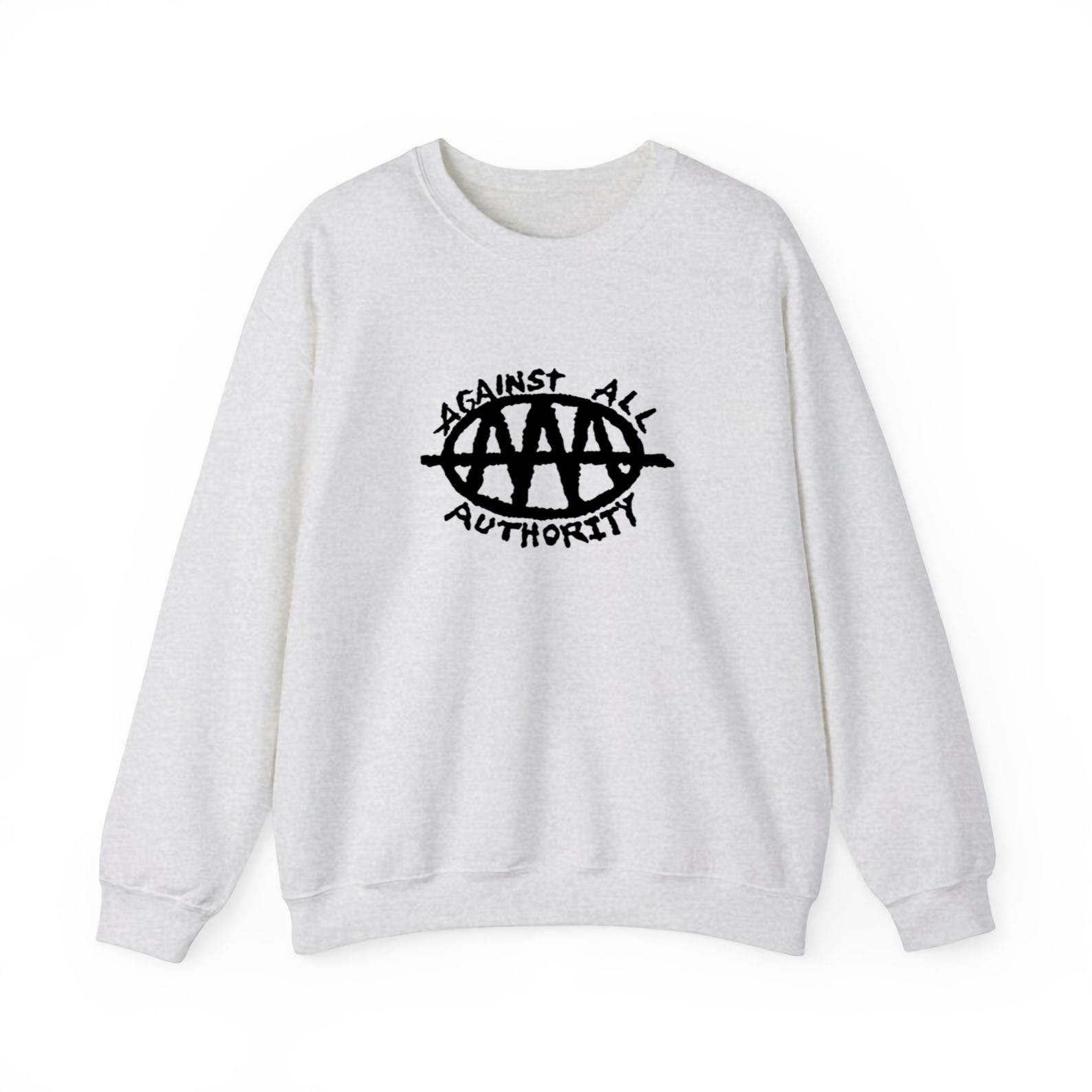 Against All Authority Logo T-shirts-TH58169 - Walmart.com