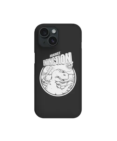 Against Extinction Dinosaur Fossil Art Phone Case for iPhone 16 15 14 ...