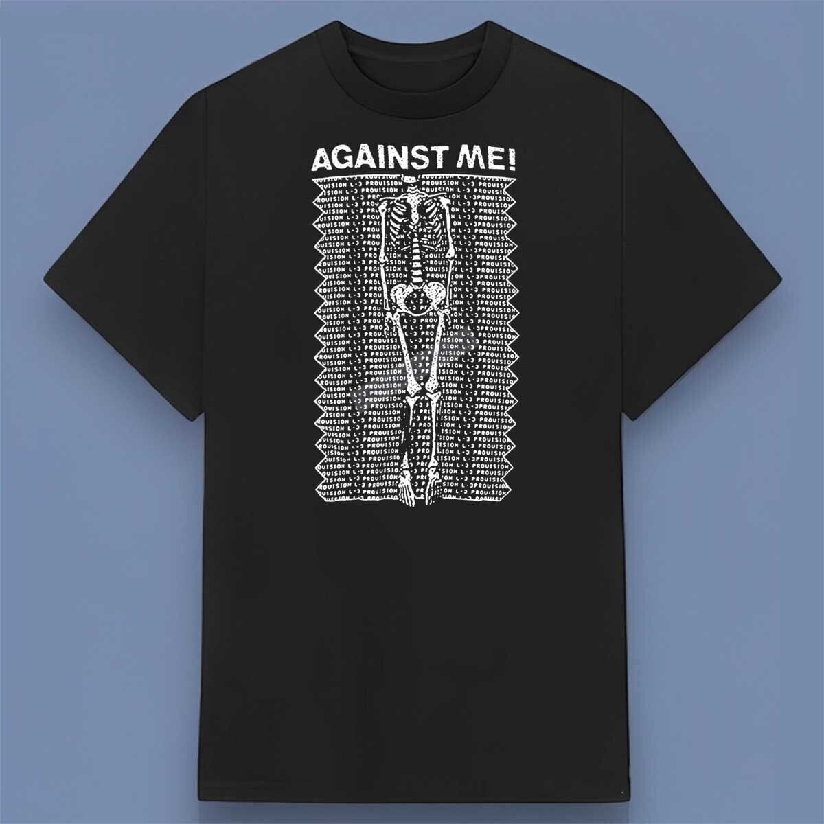 Against Me Band ShirtHigh-Quality Print Gift for Birthday S-3XL ...