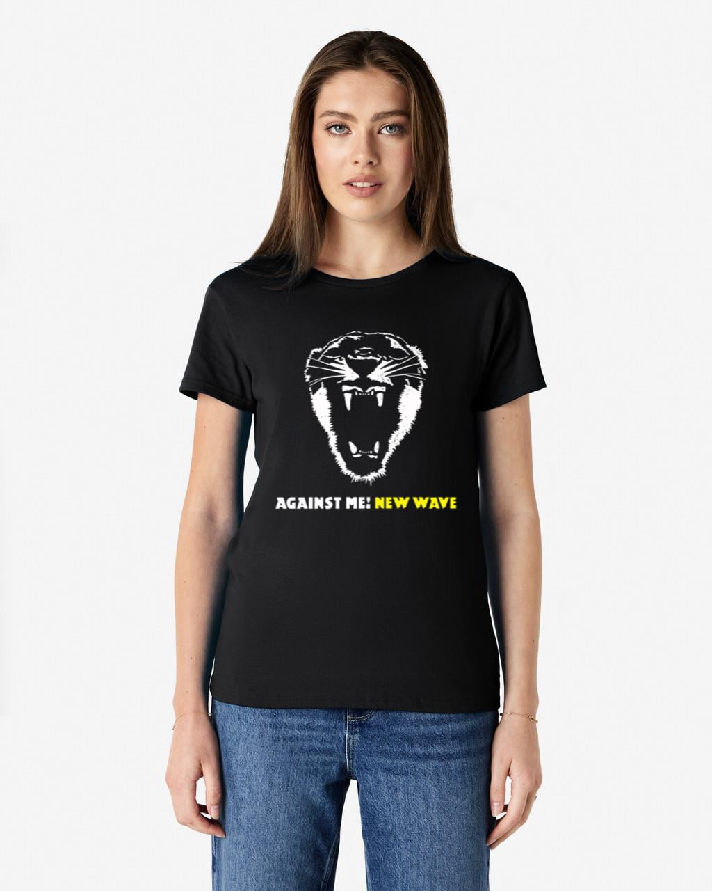 Against Me New Wave Men's Black Unisex tee , for men & women, up to ...