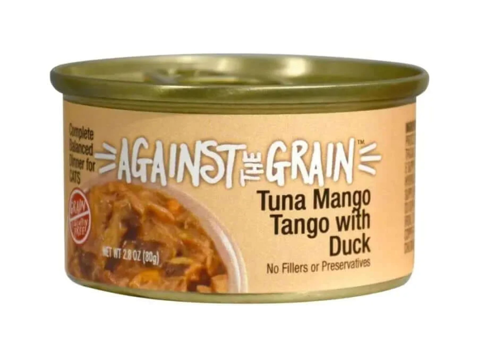 Against the Grain Tuna Mango Tango With Duck Dinner Wet Cat Food 24ea/2.8 oz - Walmart.com