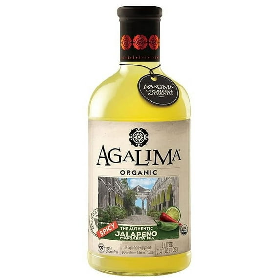 Agalima Authentic Organic Spicy Jalapeno Margarita Drink Mix, All ...