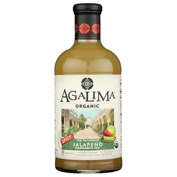 Agalima Mixer Margarita Spicy Jalapeno 33.8 fl oz (Pack of 6) - Walmart.com