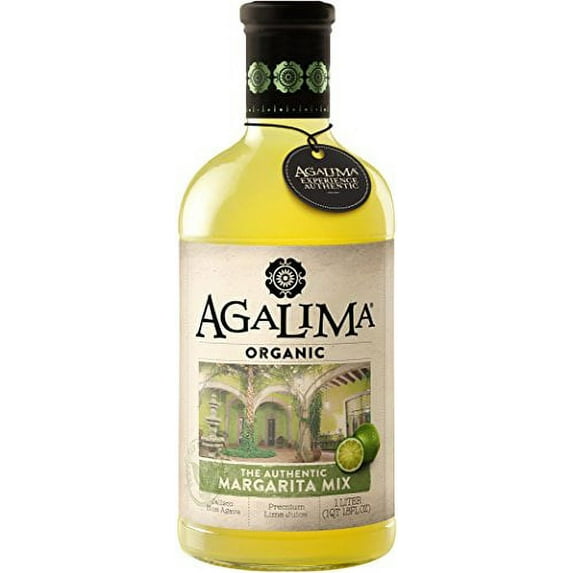 Agalima Authentic Margarita Mix, All Natural Agave Cocktail Mixer, 1 ...