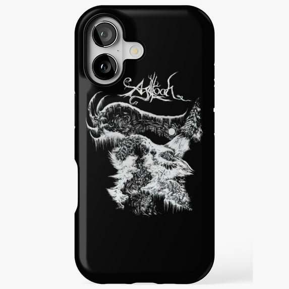 Agalloch Inspired Atmospheric Music Band Fan Art Case with iPhone 17 to ...