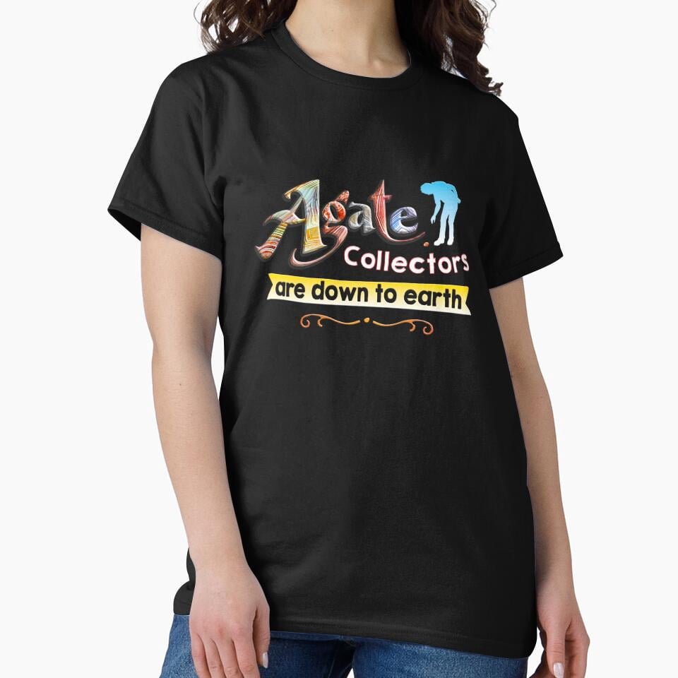 Agate Collectors Are Down To Earth Classic Edition Shirt, Casual ...