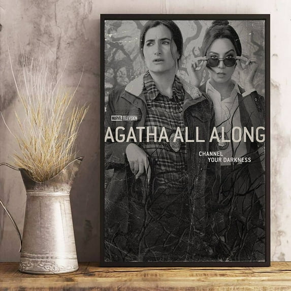Agatha All Along Poster Wandavision Agatha Harkness Poster Villains ...