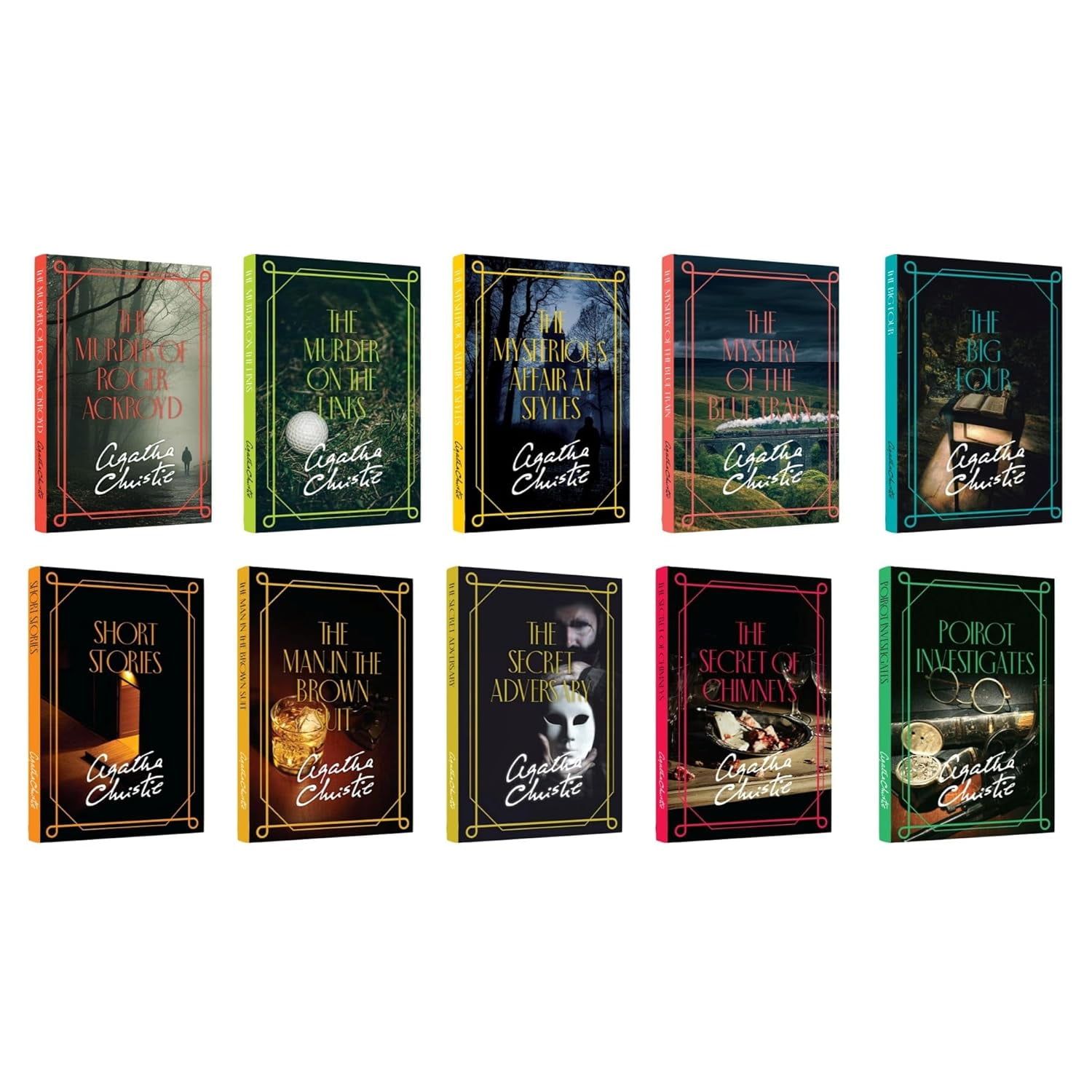 Agatha Christie Mysteries 10 Books Collection Set - Walmart.com