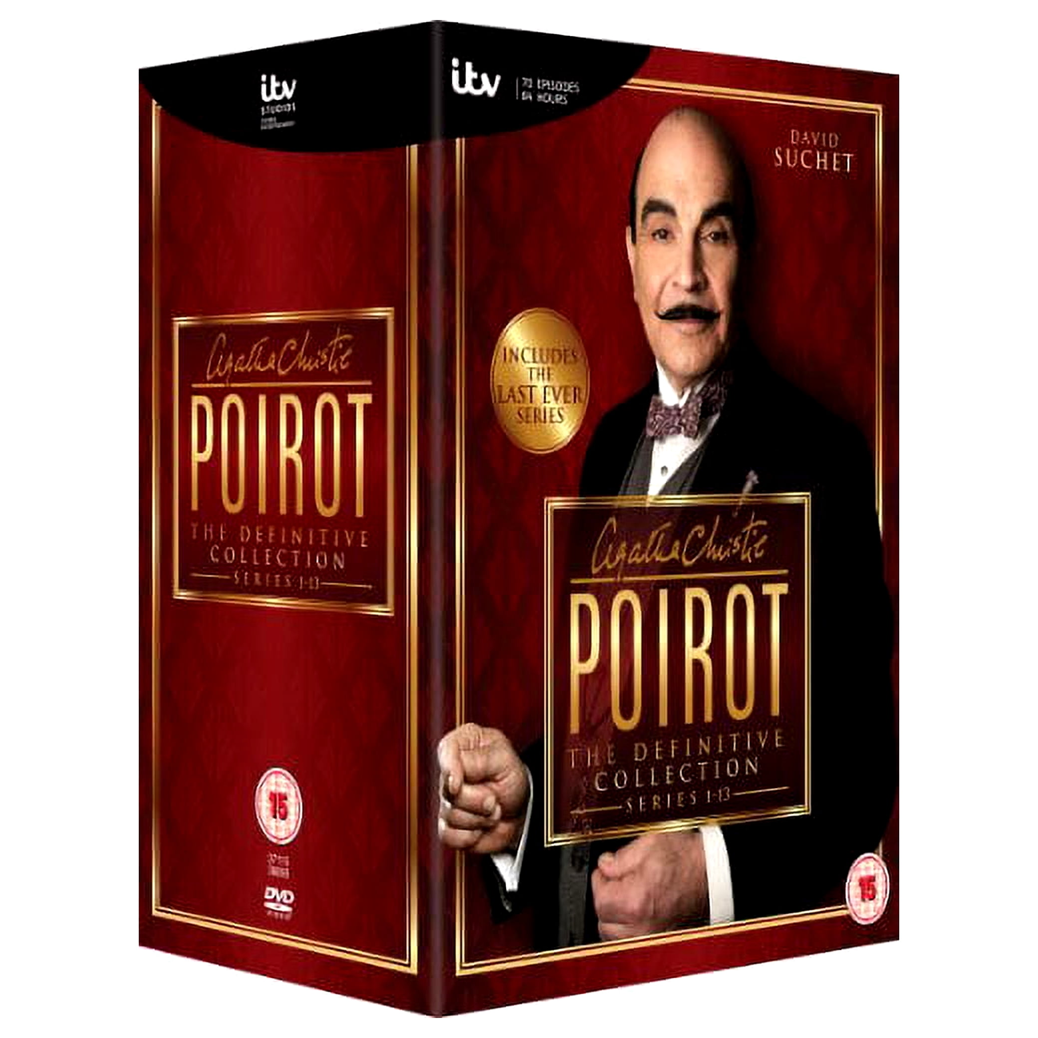 Agatha Christie: Poirot - The Definitive Collection (13 Series) - 35 ...