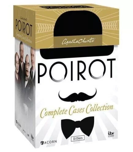 Agatha Christie's Poirot: the Complete Series Seasons 1-13 (DVD 33-Disc ...