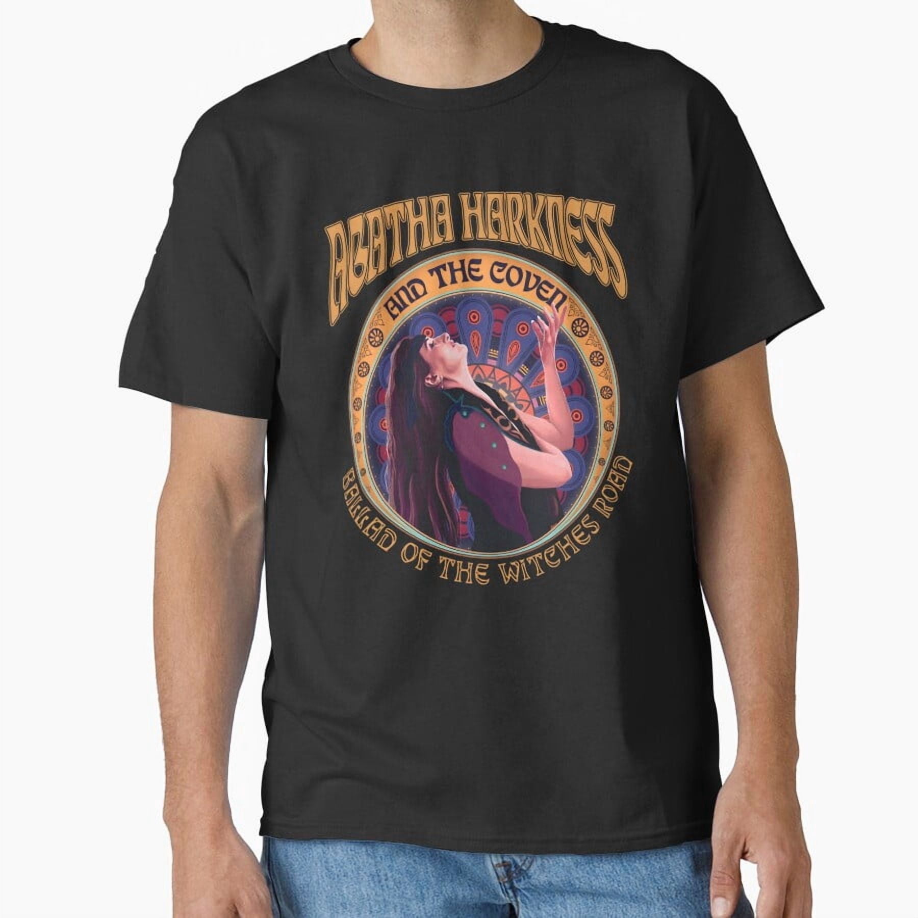 Agatha Harkness and The Coven Ballad Fan Graphic H4150 T-Shirt, for Men ...