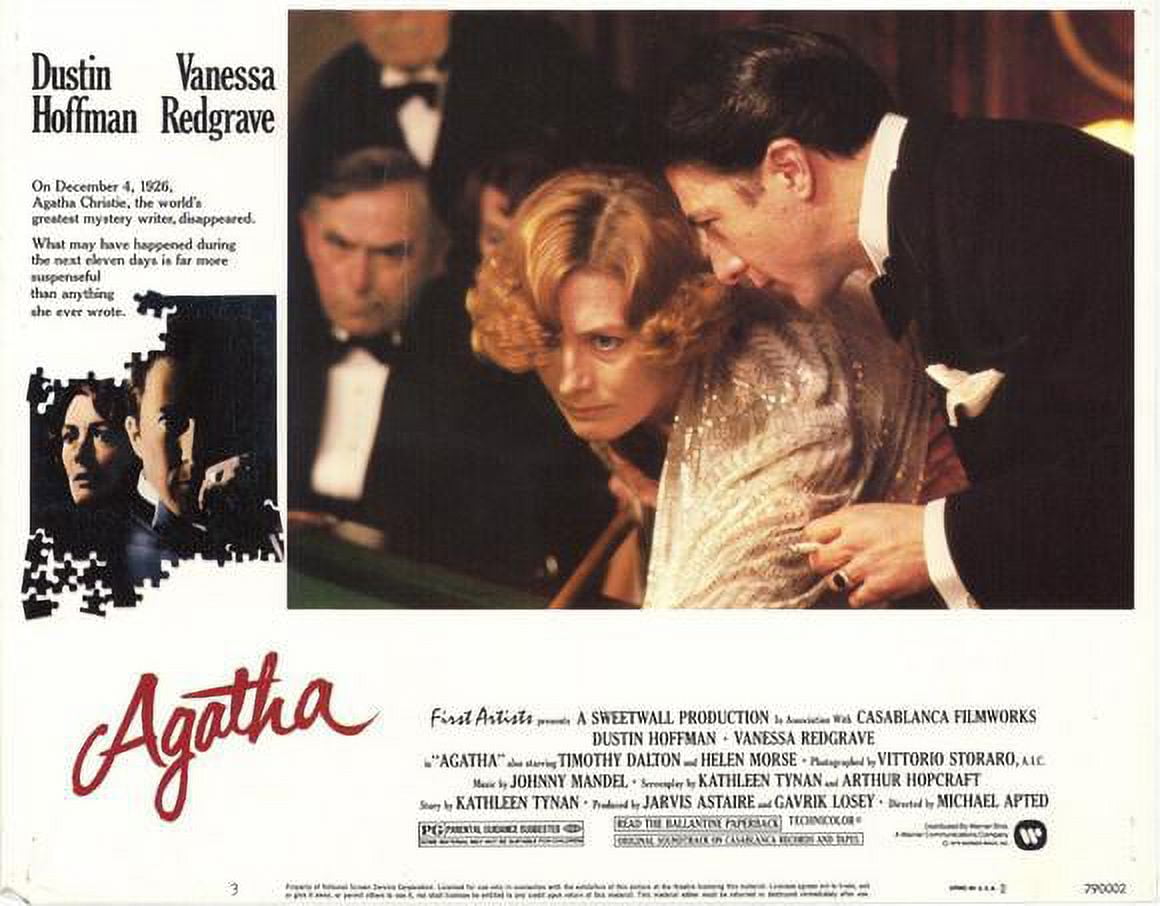 Agatha - movie POSTER (Style C) (11" x 14") (1979) - Walmart.com