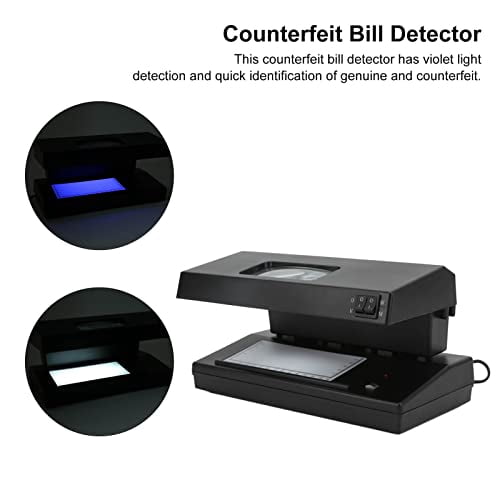 Agatige Counterfeit Bill Detector Machine, Counterfeit Money Checker ...