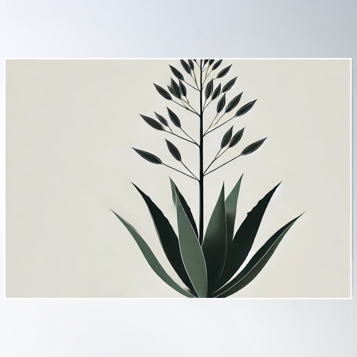 Agave Amigo Poster Wall Art, Modern Wall Decor For Living Room Bedroom ...