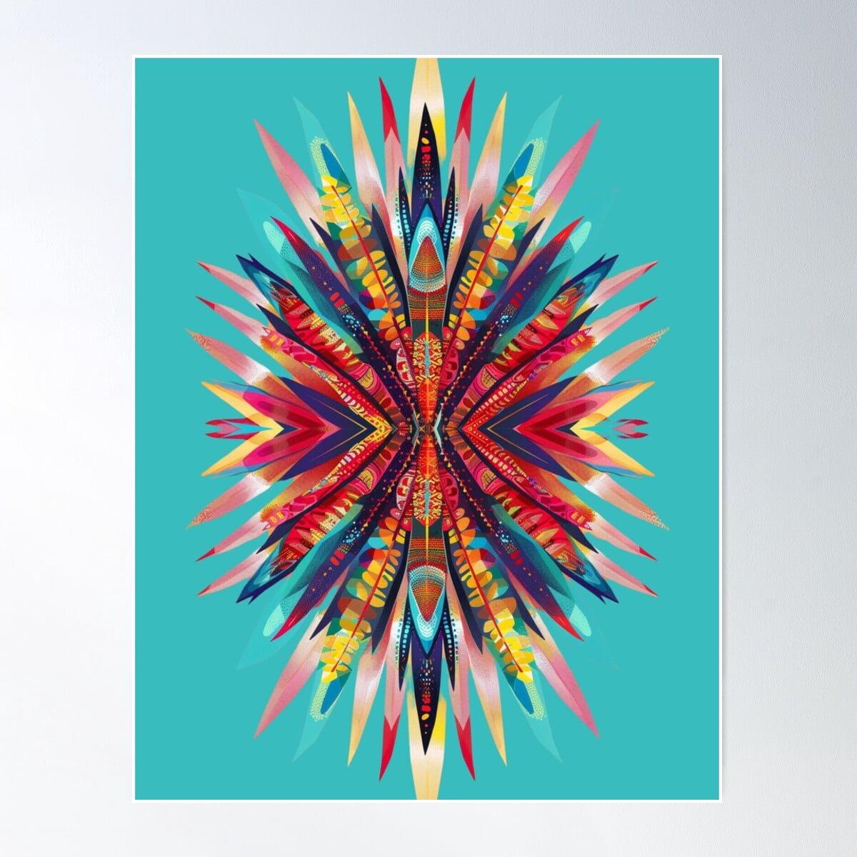 Agave Poster Wall Art, Modern Wall Decor For Living Room Bedroom, 12x18 ...