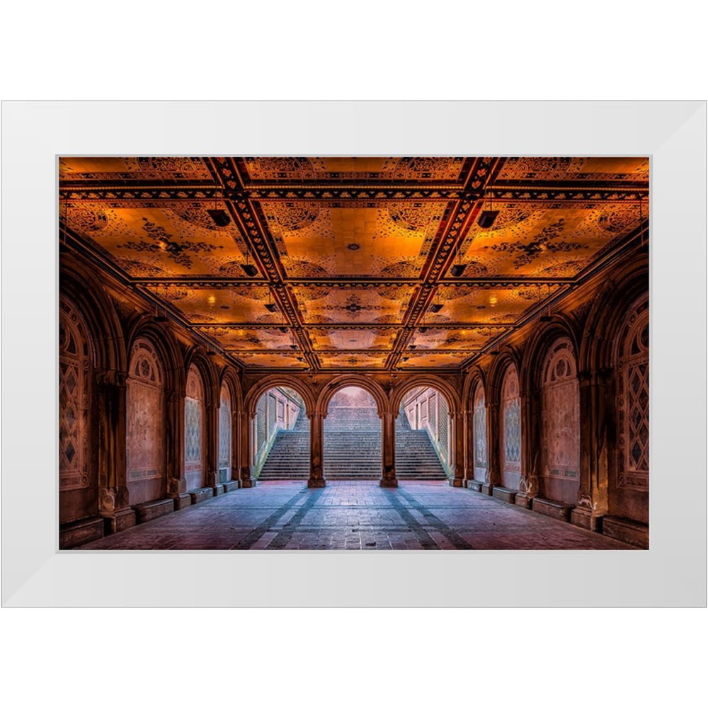 Agazzi, Andreas 14x11 White Modern Wood Framed Museum Art Print Titled ...