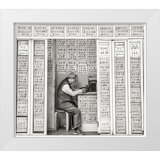 Agazzi, Andreas 22x20 White Modern Wood Framed Museum Art Print Titled ...