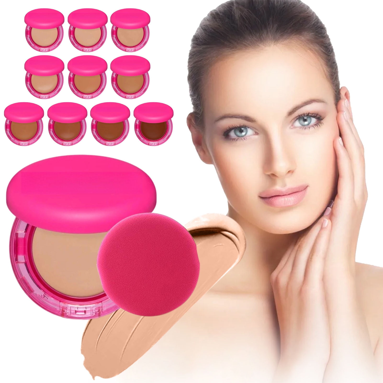 Age-Defying Vegan Makeup Cream for Mature Skin - 20g Lightweight ...