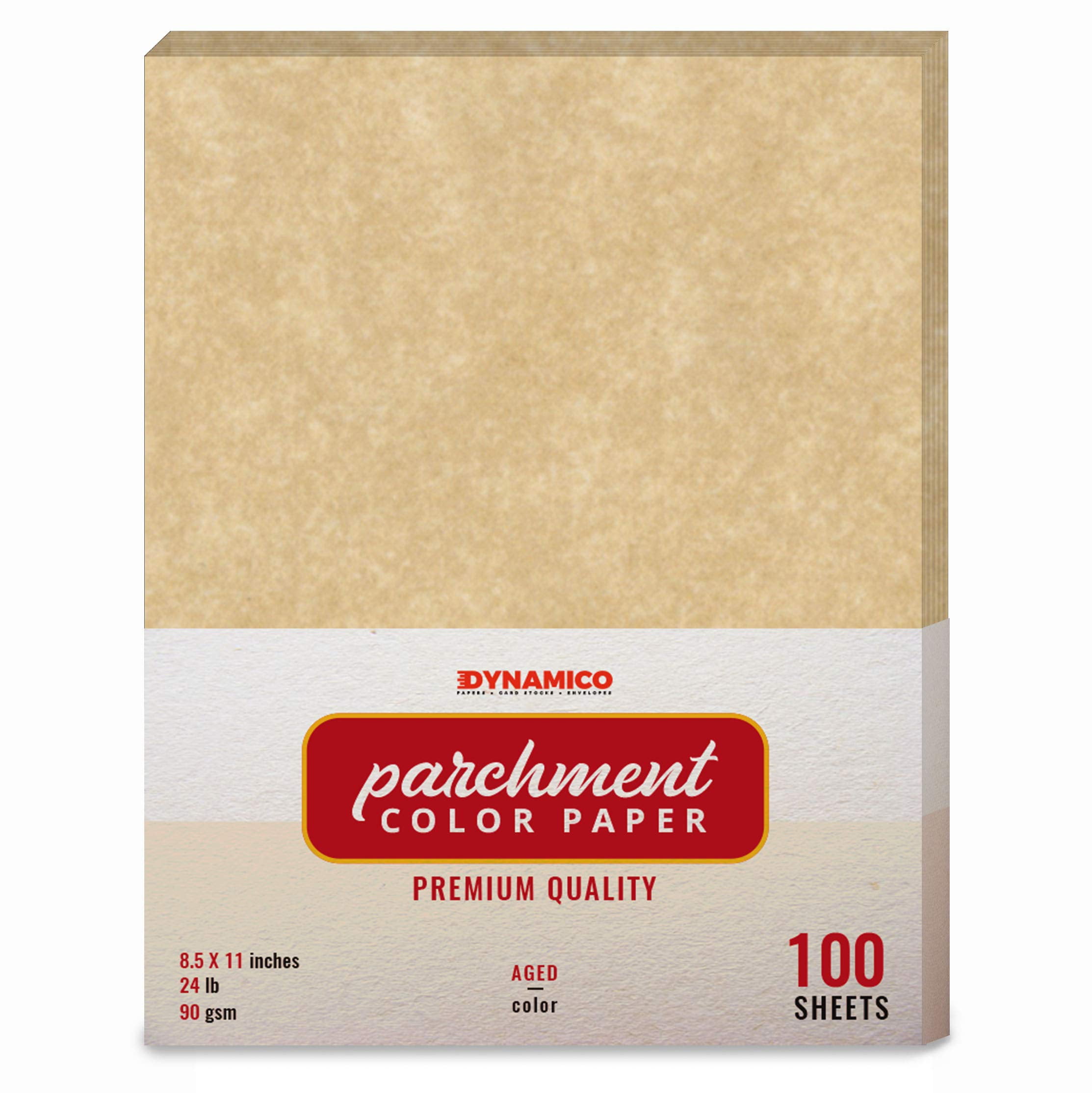 Aged 8.5 x 11" IFF17 Stationery Parchment Colored Regular Papers, Color ...