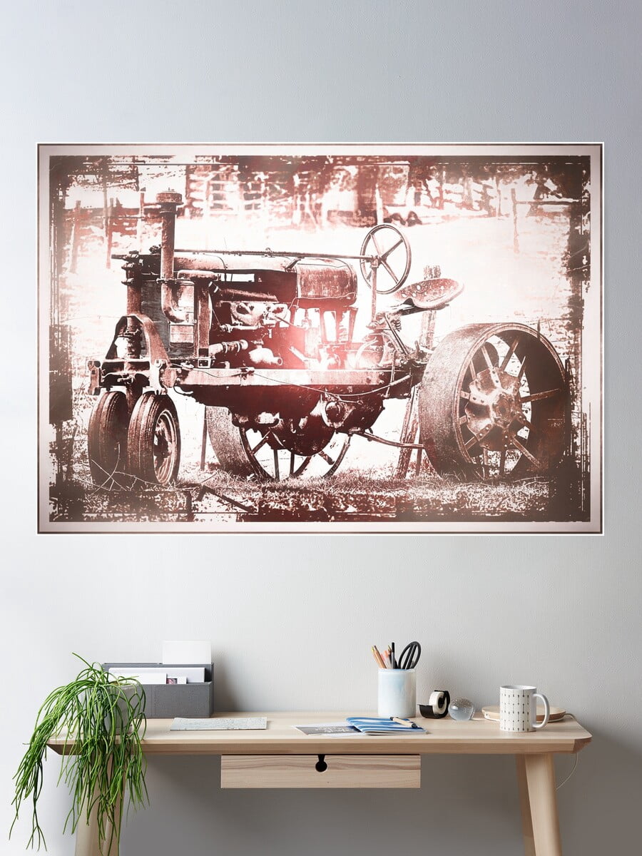 Aged And Timeless Poster Wall Art, Modern Wall Decor For Living Room ...
