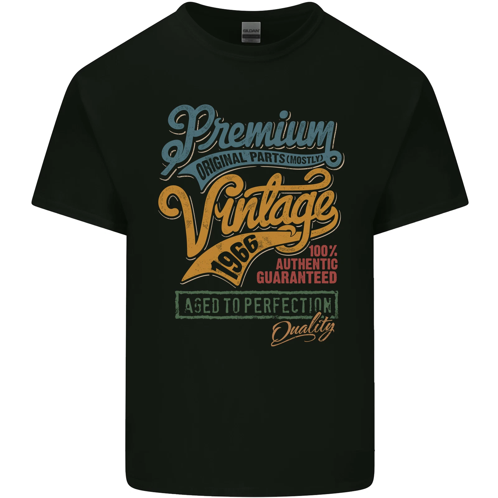Aged to Perfection 59th Birthday 1966 for a Retro and Vintage and H26201 Unisex T-Shirt, Up to ...