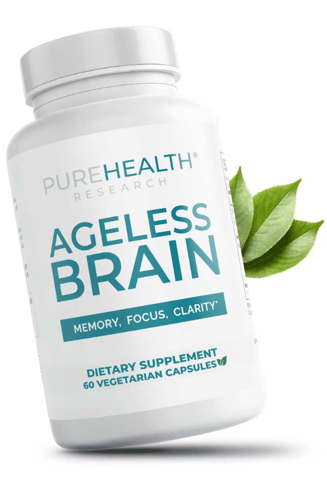 PureHealth Ageless Brain Memory Supplement: Adult Nootropic, Vitamin B6 ...