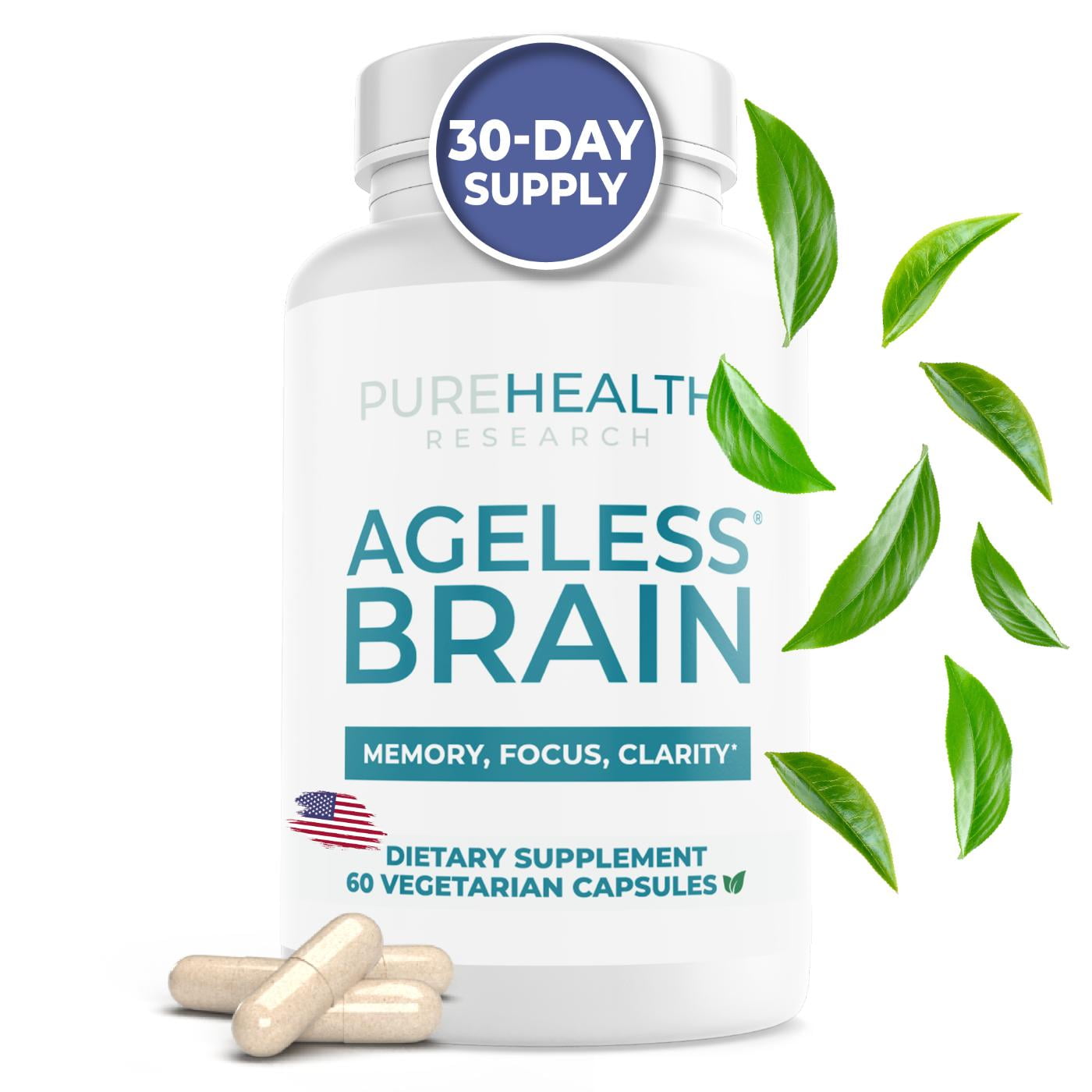 PureHealth Research Ageless Brain Memory Supplements Nepal | Ubuy
