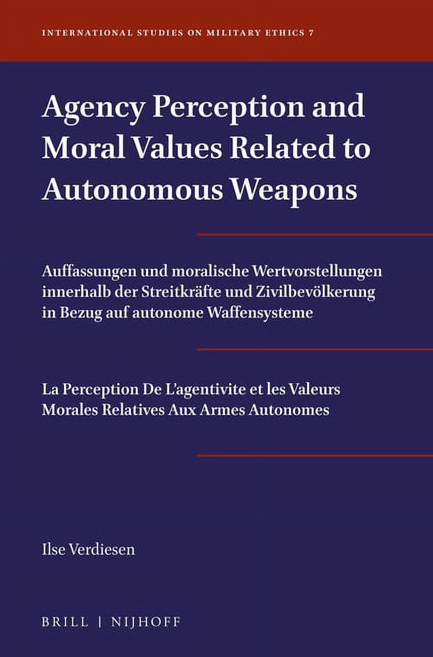 International Studies on Military Ethics Agency Perception and Moral ...
