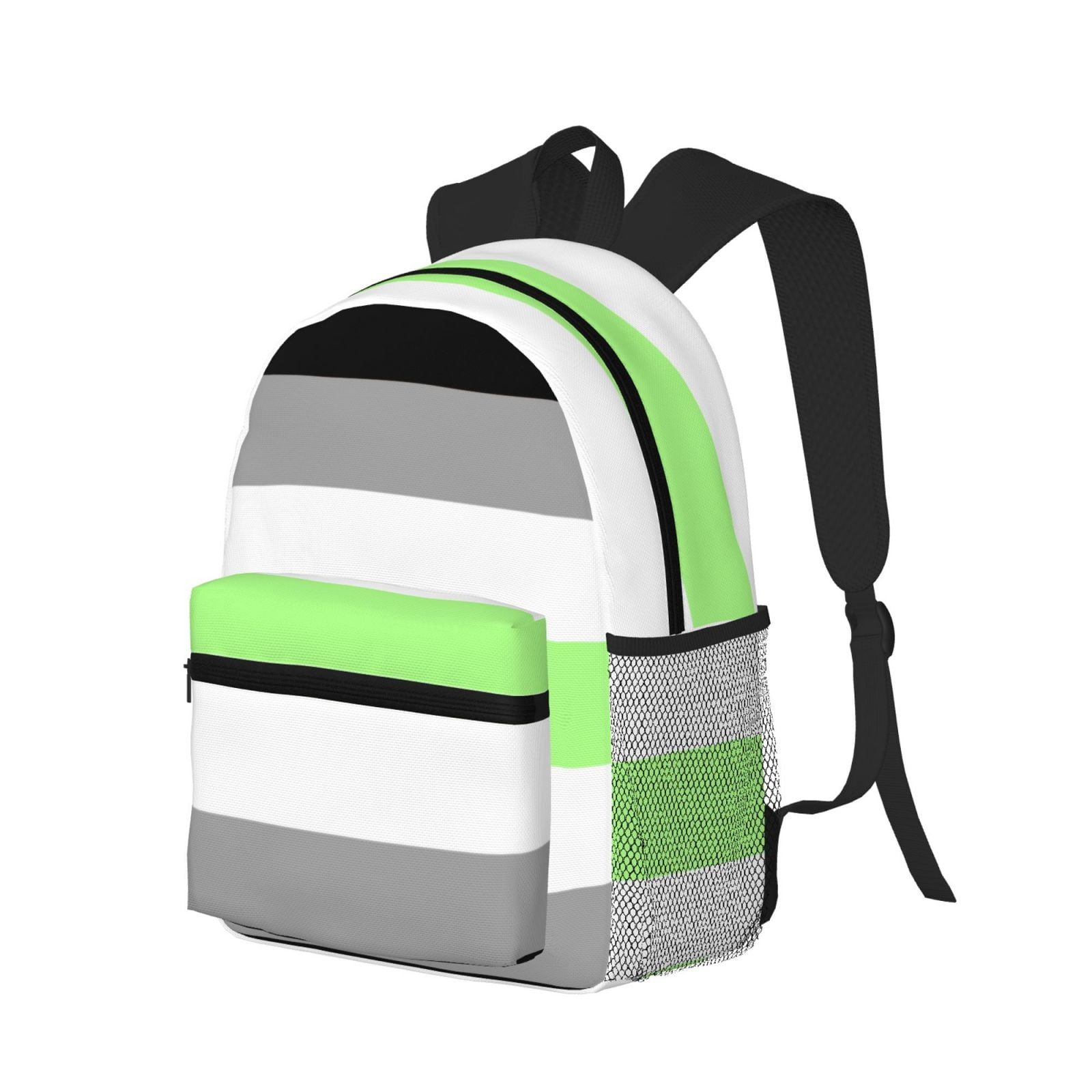 Agender Pride Flag Backpack for Men Women Laptop Backpack Hiking ...