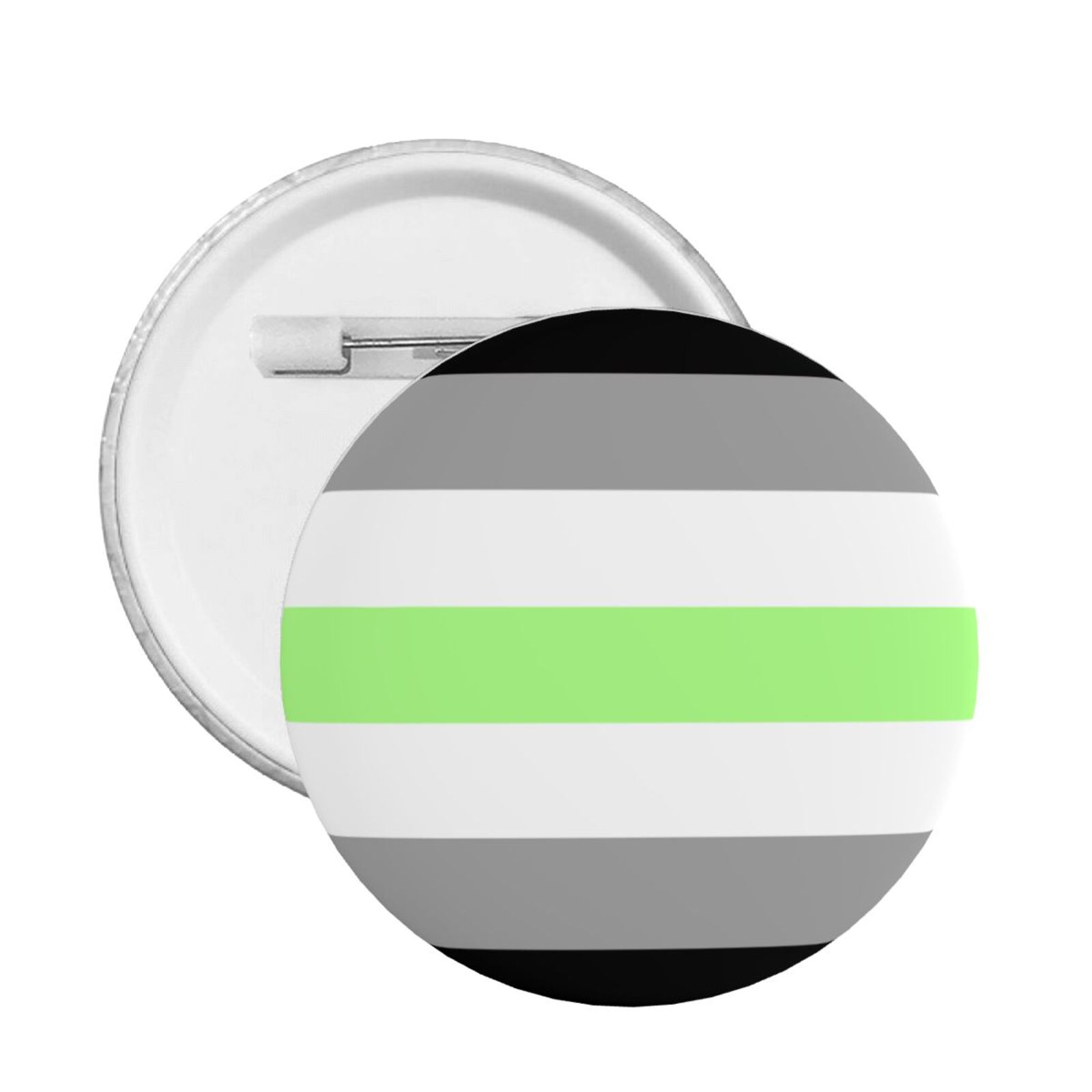 Agender Pride Flag Circular Button Fashion Badge Decoration Backpack ...