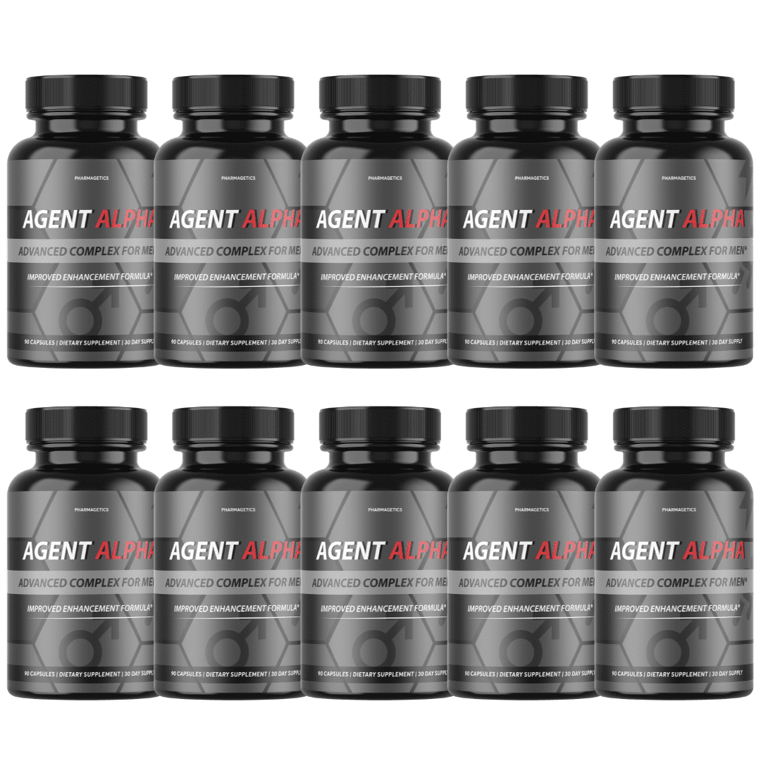 Agent Alpha Supplement for Men Virility Performance Formula - 10 ...