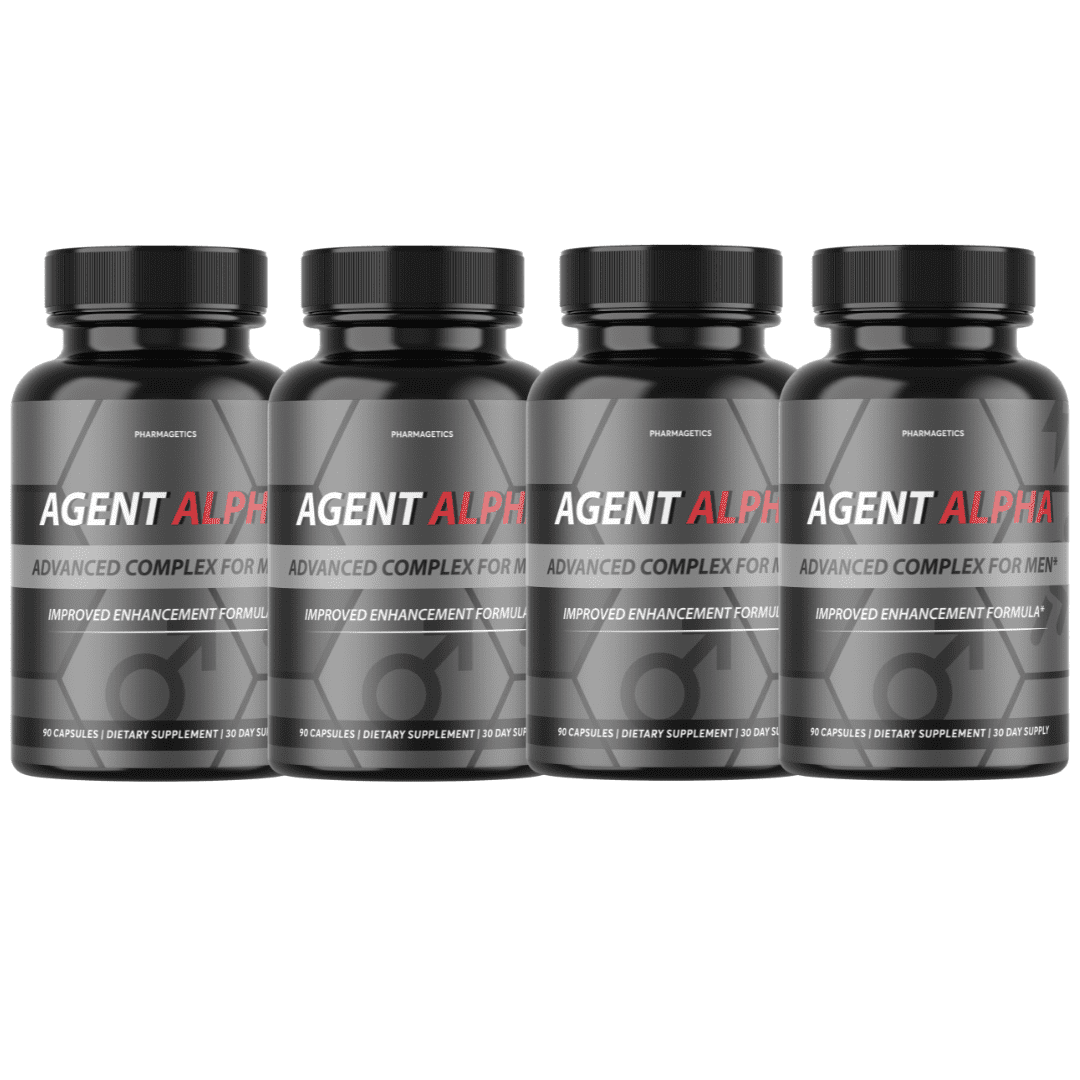 Agent Alpha Supplement for Men Virility Performance Formula - 4 Bottles - Walmart.com