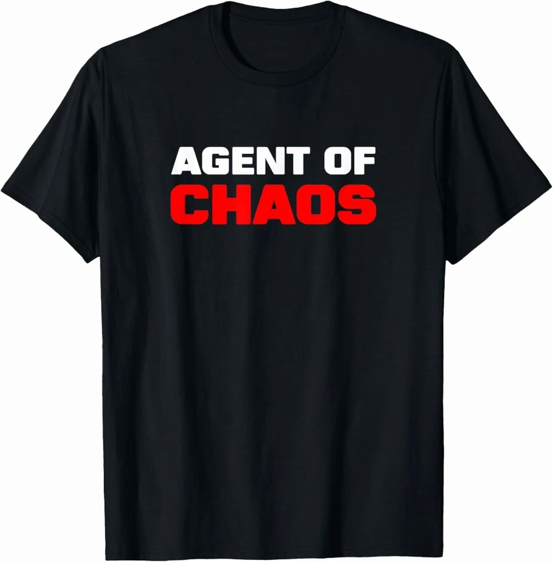 Agent Of Chaos Mischief Humor Funny Sibling Relative Relationship Tee ...