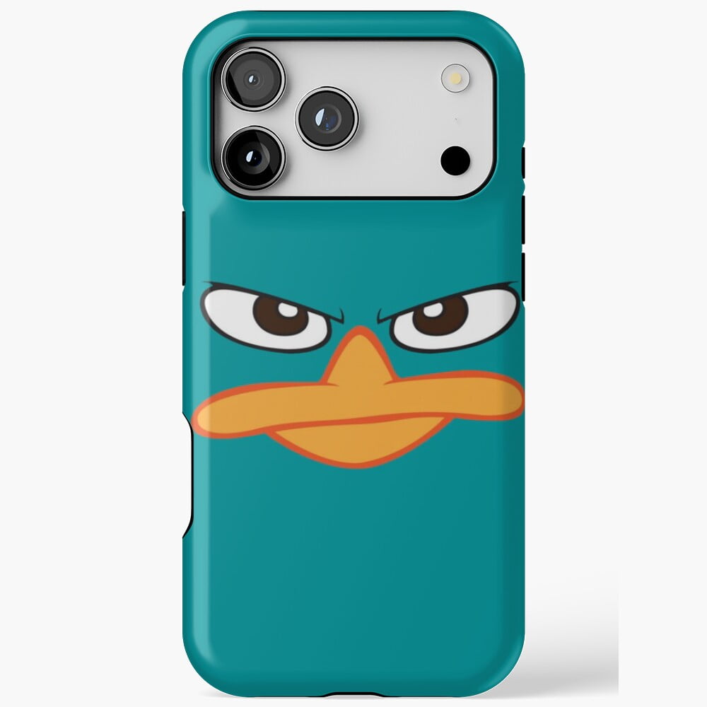 Agent P Perry Platypus Art iPhone Case 17 16 15 14 13 12 11 Pro Max ...