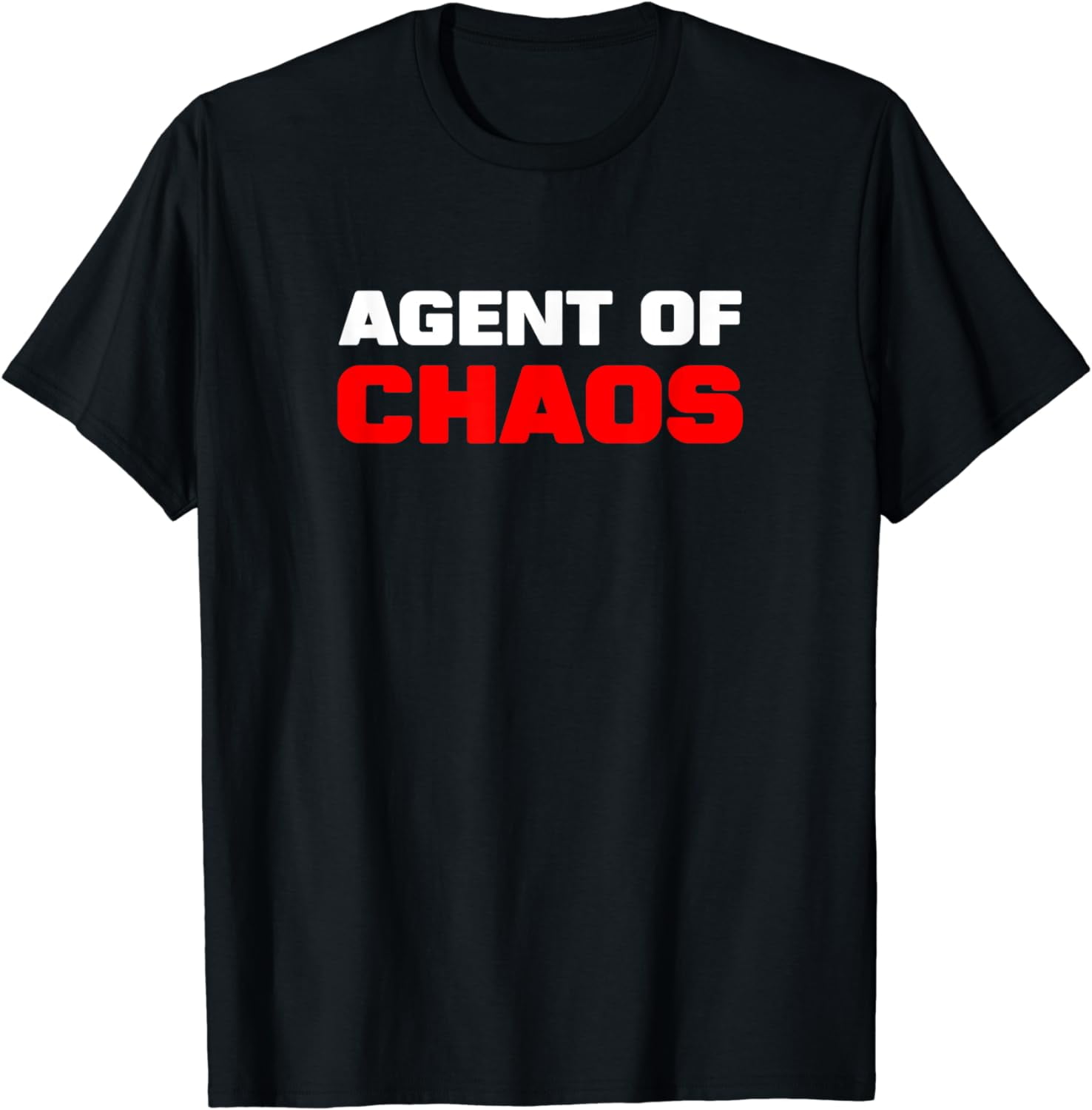 Agent of Chaos Mischief Humor Funny Brother Sister T-Shirt - Walmart.com