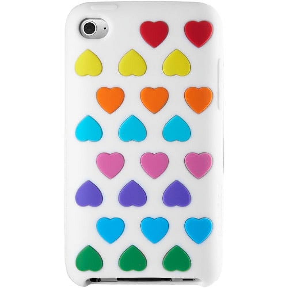 Agent18 THVX/BM Heart Vest Silicone Case for iPod Touch 4G - White ...
